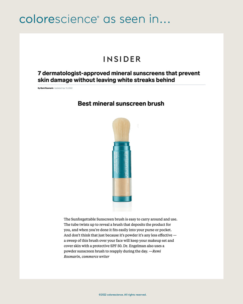 Best Mineral Sunscreen Brush – Colorescience