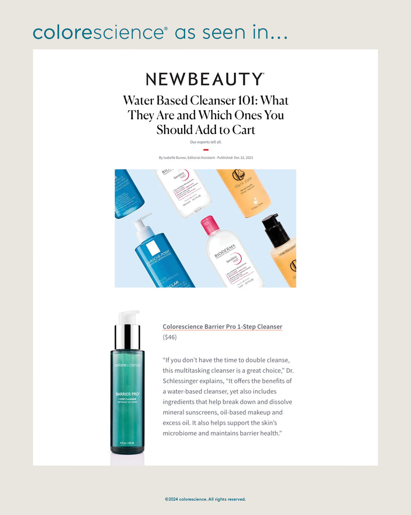 Top Water-Based Cleansers – Colorescience