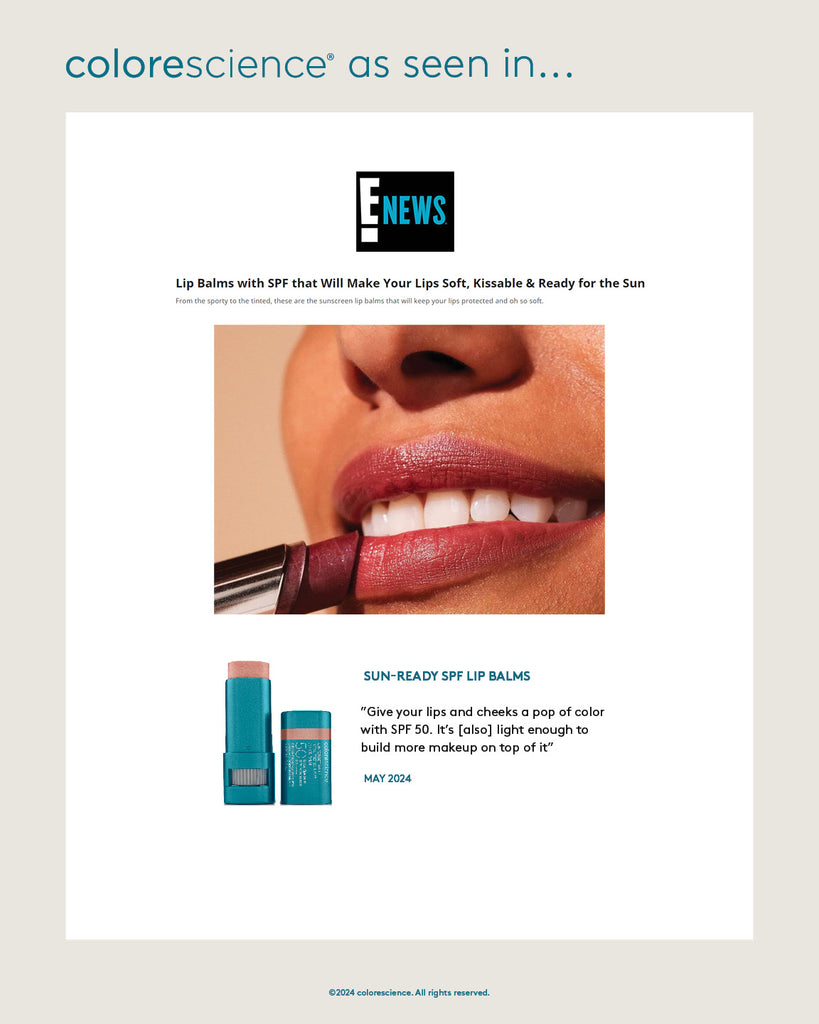 Sun-Ready SPF Lip Balms – Colorescience