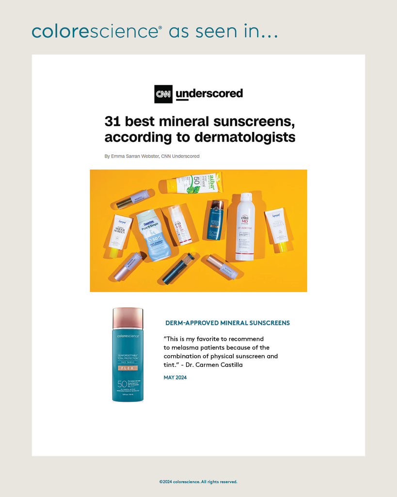 Derm-Approved Mineral Sunscreens – Colorescience