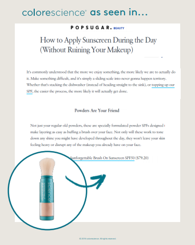 Benefits of Powder Sunscreen – Colorescience