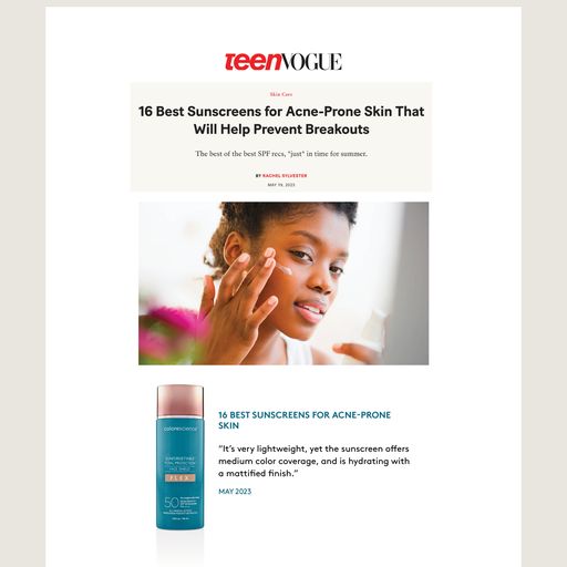 16 Best Sunscreens for Acne-Prone Skin – Colorescience